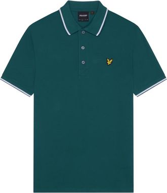 Lyle & Scott Homme, Tops, Vert, Taille: M Polo &agrave; Pointes