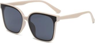 Generic Lunettes De Soleil Tendance For Hommes Et Femmes, Id&eacute;ales For Les Vacances En Plein Air, D&eacute;coratives(Beige)