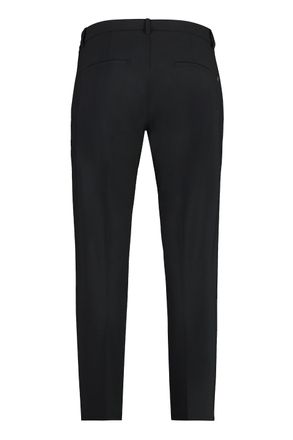 Dondup Mens Trousers Pablo Wool Blend Black