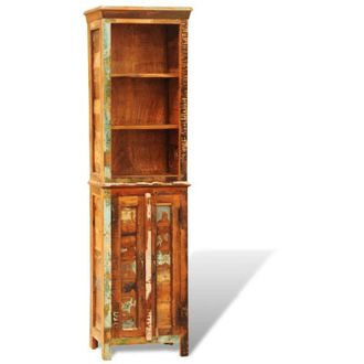 vidaXL B&uuml;cherregal Altholz Massivholz Vintage Vidaxl