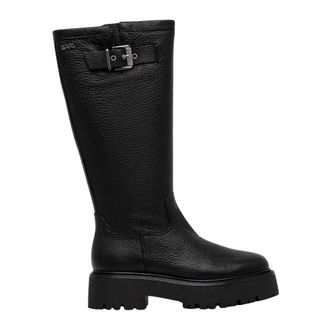 Karl Lagerfeld Burly Biker High Boot - - Shoes - Damen - Schwarzk - 37 EU