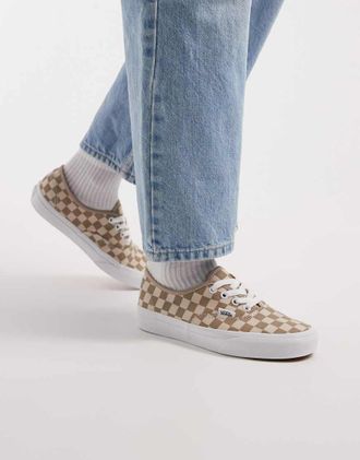 Vans Authentic - Sneaker in Aluminium/Hellbeige-Neutral