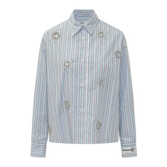 Des_Phemmes DES Phemmes, Femme, Blouses et Chemises, Multicolore, Taille: 40 FR Classic Shirt