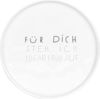 R&auml;der Unbekannt Guten Morgen. Teller klein F&uuml;r Dich stehe ich sogar fr&uuml;h auf