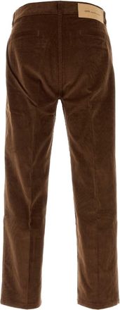 Ami Cotton Corduroy Trousers - Brown