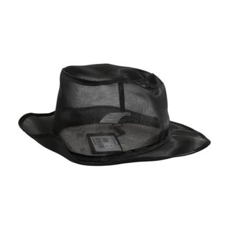 Dolce & Gabbana Silk Mesh Bucket Fisherman Cap Hat - - Accessories - Herren - Schwarzk - ONE SIZE