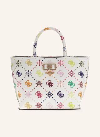 Guess Schultertasche Emelie weiss