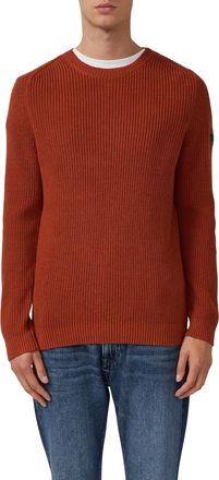 s.Oliver Strukturierter Baumwoll-Pullover mit Label-Patch
