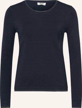 Liu Jo Liu Jo Pullover Mit Glitzergarn blau