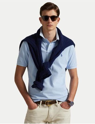 Polo Ralph Lauren Poloshirt 710536856475 Dunkelblau Regular Fit