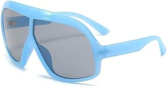 Generic Lunettes De Soleil Vacances &Agrave; Monture Large For Hommes Et Femmes, For Le Sport En Plein Air, Les D&eacute;placements Quotidiens La Conduite(Blue)