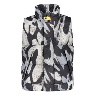Parajumpers Gemusterte- gepolsterte Bodywarmer mit Rei&szlig;verschlusstaschen - - Jackets - Herren - Schwarzk - M