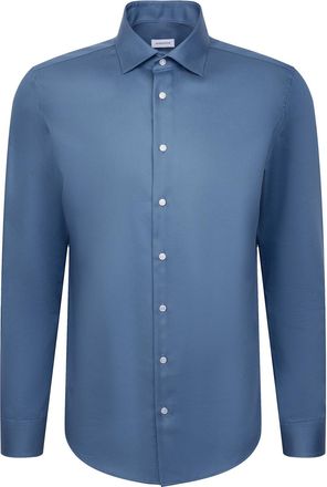 Seidensticker Herren Shaped Fit Langarm Business Hemd, Gr&uuml;n, 44