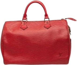 Louis Vuitton Pre-owned Speedy 35 - Femme - Pre-owned - Rouge - Taille: ONE Size