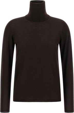 Max Mara Saluto Rollkragenpullover - - Knitwear - Damen - Braun - L