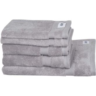 Sch&ouml;ner Wohnen Kollektion SCH&Ouml;NER WOHNEN Handtuch CUDDLY - 5er Set 50x100 cm, Hellgrau