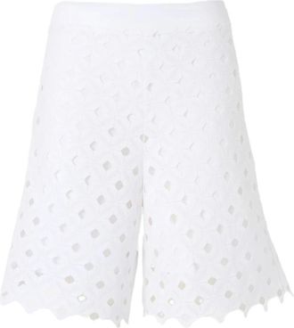 Max Mara Femme, Shorts, Blanc, Taille: 36 FR Bchuguale Pants