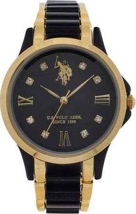 U.S.Polo Association Uhr U.S. Polo Assn. Selena USP8383BK Schwarz