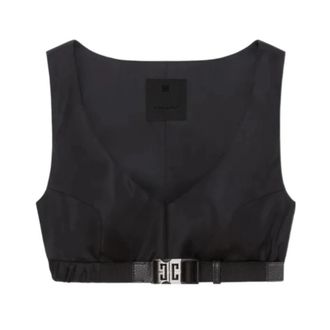 Givenchy &Auml;rmelloses Top - - Tops - Damen - Schwarzk - XS