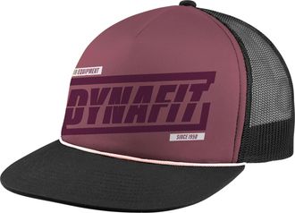 Dynafit Unisex Graphic Trucker Cap, Dark rose-7770 Tabloid, ONE Size