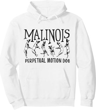 Creativemotions Belgischer Malinois Perpetual Motion Dog Pullover Hoodie