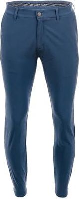 Generic Pantalon de travail stretch pour homme - Respirant - &Eacute;lastique - Pantalon chino &eacute;troit - &Eacute;l&eacute;gant - Avec fermeture &eacute;clair et poches - Pour le bureau, l