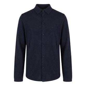 Emporio Armani Iconico 0920 Shirt - - Shirts - Herren - Blau - L