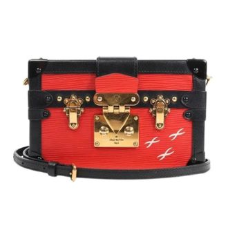 Louis Vuitton Pre-owned Petite Malle Shoulder Bag - Femme - Pre-owned - Rouge - Taille: ONE Size