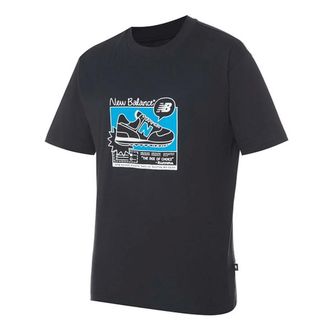 New Balance Homme, Tops, Noir, Taille: XL Sport Essentials AD T-Shirt