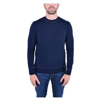 Eleventy Herren, Strickwaren, Blau, 2XLGr&ouml;&szlig;e