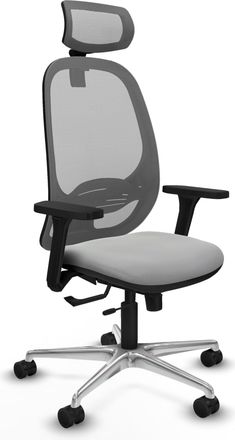 Piqueras y Crespo Cilanco &Uuml;berwachungsstuhl mit 3D-Armlehnen, h&ouml;henverstellbarer Lendenwirbelst&uuml;tze und h&ouml;henverstellbarem Kopfteil, Neigungs- und Neigungsverstellung, 