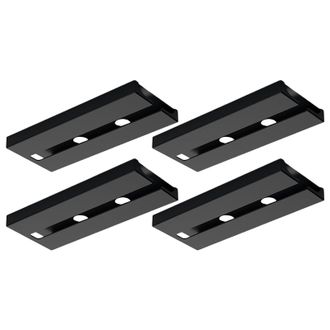 Generico Inverted Goblet Halter, Weinglashalter, 4 Stück, selbsthaftende Weinglas-Display, Organizer für Küche, Kabinett, Schrank, Küche, Wohnzimmer, Hotel, Re