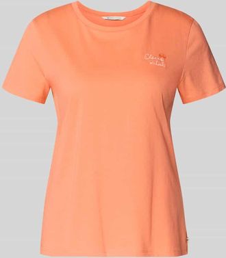 Tom Tailor Denim Regular Fit T-Shirt aus reiner Baumwolle