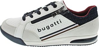 Bugatti Trevor sportlicher Schn&uuml;rer Wei&szlig; (46)