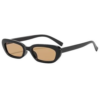 Generic Lunettes De Soleil Carr&eacute;es &Agrave; Petite Monture For Femmes, For Les Vacances, D&eacute;placements, D&eacute;coratives(Brown)