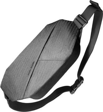 Mark Ryden MAKR RYDEN Sac &agrave; bandouli&egrave;re, ultra l&eacute;ger, &eacute;tanche, pour homme, petit sac de poitrine, sac &agrave; bandouli&egrave;re, sac banane tendance pour voyage, &eacute;cole, rand