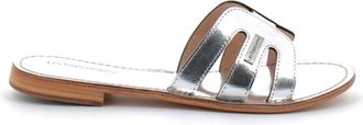 Les Tropeziennes Femme, Chaussures, Gris, Taille: 37 EU Sandales Argent Style Damia