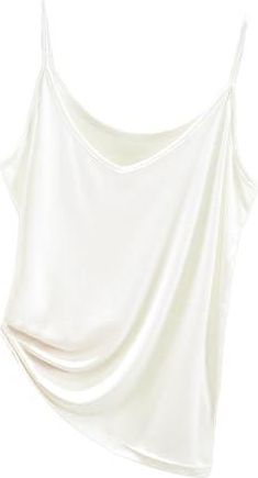 Generic D&eacute;bardeur basique pour femme - Gilet d&eacute;t&eacute; l&eacute;ger et &eacute;l&eacute;gant &agrave; bretelles - Col en V - Tunique Cami - Spaghetti - Sans manches - T-shirt sexy - L&eacute;ger - &Eacute;