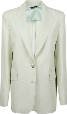 Pinko Pinko, Femme, Vestes, Vert, Taille: 34 FR Faith Jacket