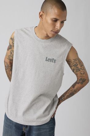 Levi's D&eacute;bardeur Graphique - Homme - Gris / Heather Grey - 2XL