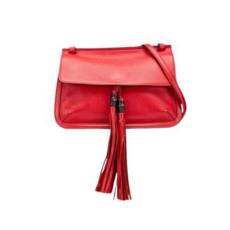 Gucci Pre-owned Bamboo Daily Crossbody Bag - - Pre-owned - Damen - Rot - ONE SIZE