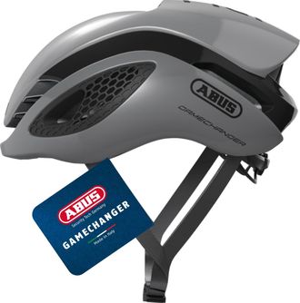 ABUS Unisex Fahrradhelm, Grau (Race Grey), M (52-58 cm)