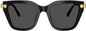 Swarovski Lunettes de soleil Sk6041 - Femme - Accessoires - Noir - Taille: 53 MM