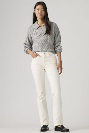 Levi's Wedgie Slim Jeans - Damen - Wei&szlig; / Wei&szlig;