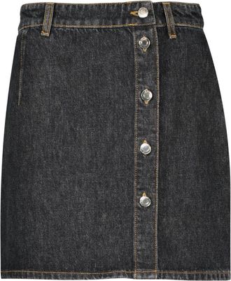 Iro Iro, Femme, Jupes, Bleu, Taille: 36 FR Isya Short Denim Skirt