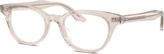 Oliver Peoples unisex, Accessoires, Beige, Taille: 49 MM Madelon Eyeglasses