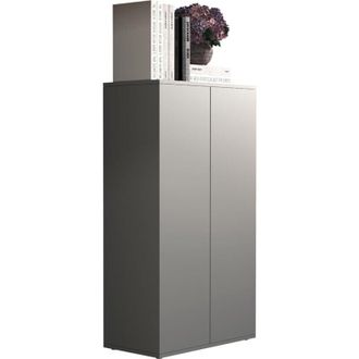 ebuy24 Ebuy24 - Commode et sideboard Dalosa h. 108 x l. 60 x p. 32 cm Gris