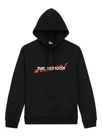 The Kooples hoodie en coton &agrave; imprim&eacute; graphique - Noir