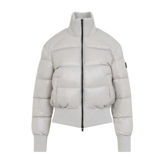 Moose Knuckles Queens Down Bomber - - Jackets - Damen - Grau - M