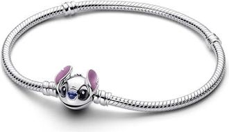 Pandora Pandora Disney Stitch 593738C01-16 Bracelet serpent en argent sterling 16 cm, 593738C01-16, Argent sterling, Pas de gemme
